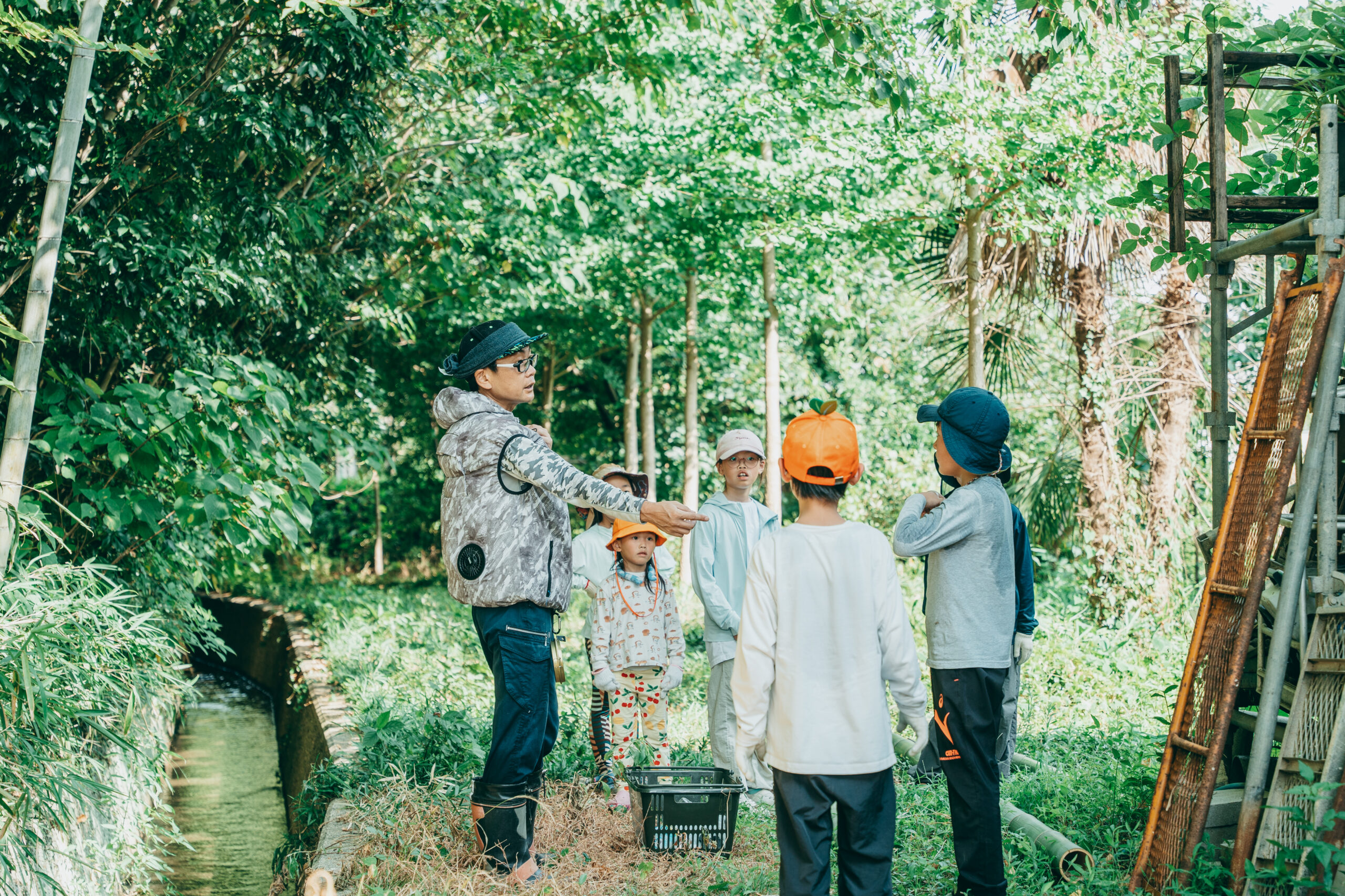 子どもと一緒に自然（ジネン）を楽しむ。民宿吉田平次郎のオーダーメイド自然体験。 | あすかのサマバケ|奈良県明日香村