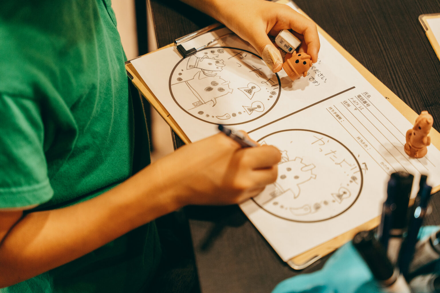 世界にたった一つの「埴輪スタンプ」づくり体験！ | あすかのサマバケ|奈良県明日香村